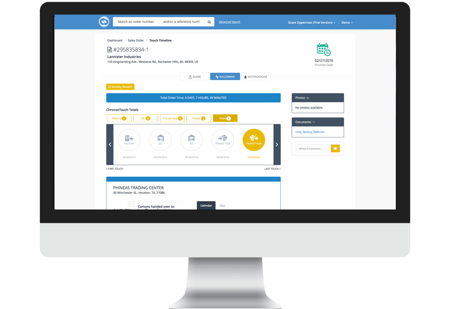 ChronosCloud : : Visibility That Improves Your Vision